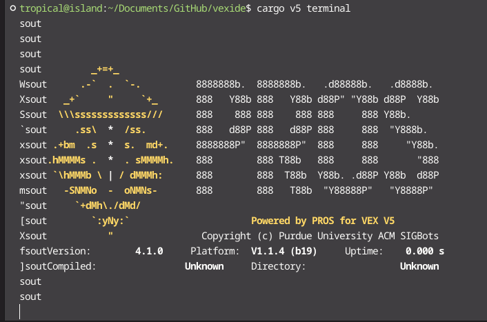 VEXos bug report - Serial output with length 512 is ignored - Programming Support - VEX Forum