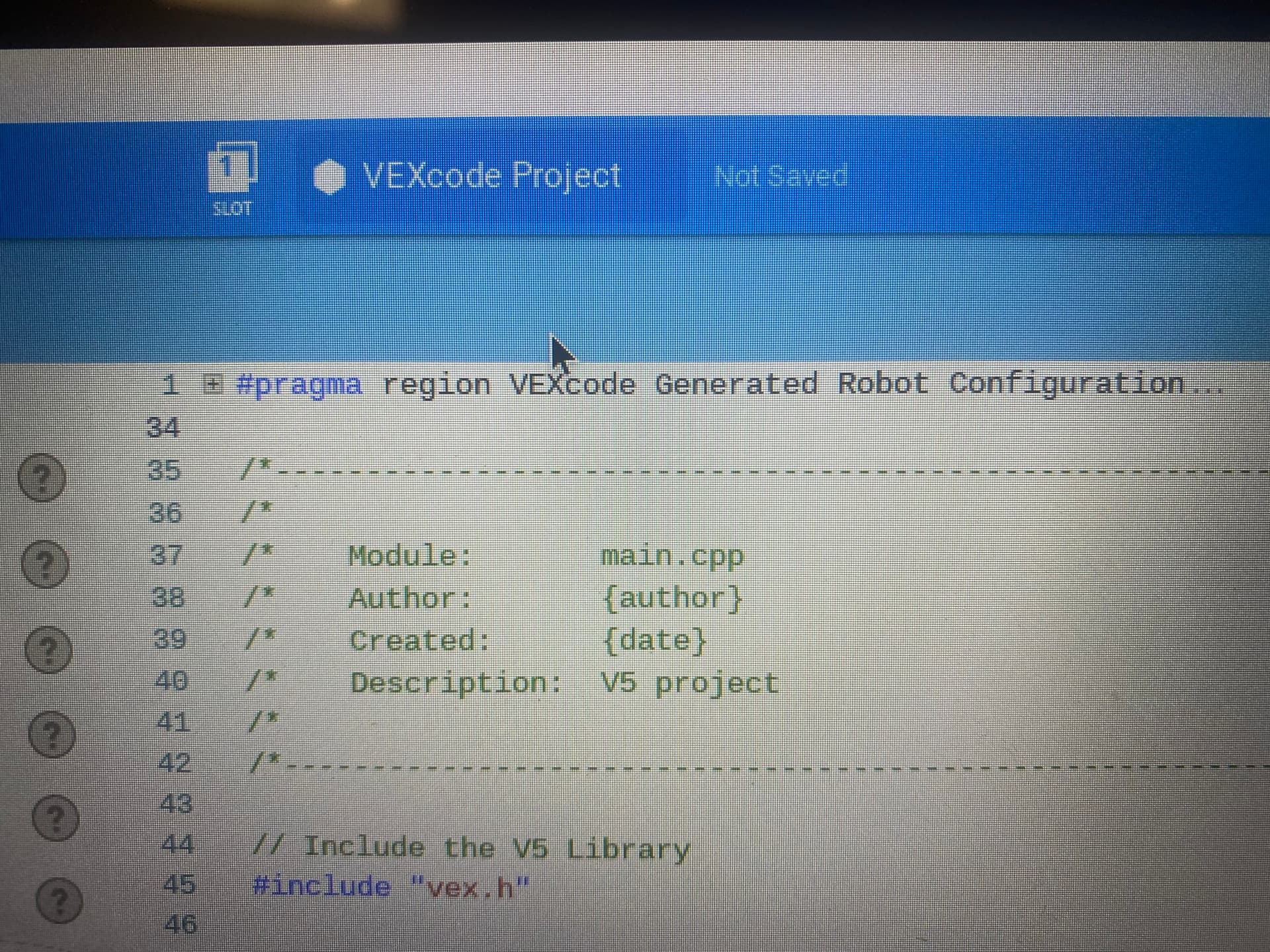 How to use #region or get any collapsible code? - VEXcode Pro V5 Text Tech Support - VEX Forum
