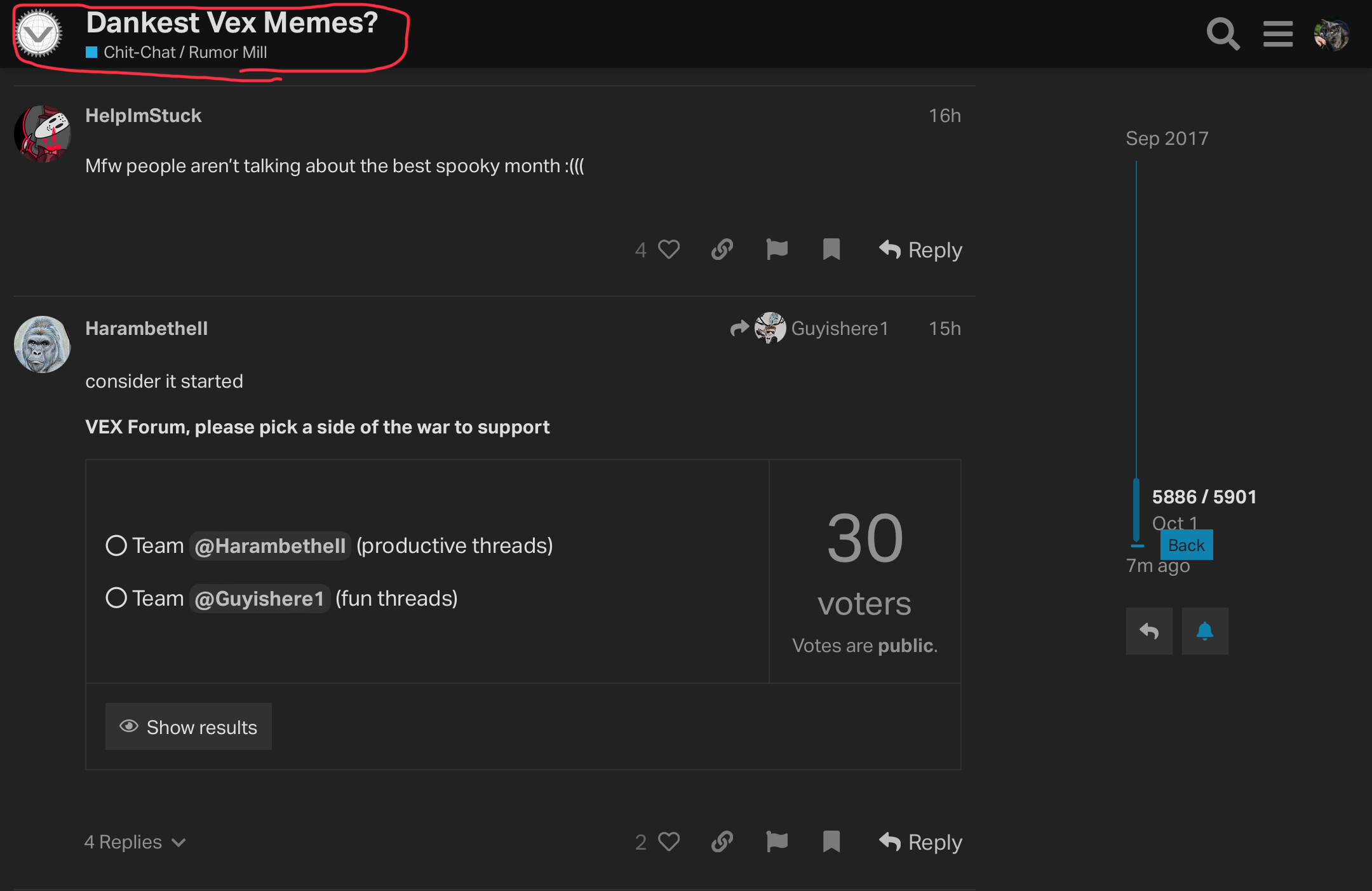 Dankest Vex Memes 6637 By Some Random Person Chit Chat Rumor