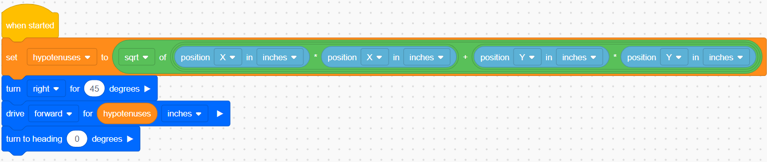 Trig in Vexcode VR and Blocks (Plus VEX VR Project Thread Now) - VEX IQ ...