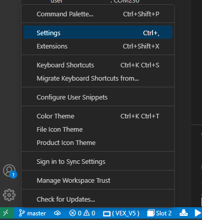 VEX Visual Studio Code Extension - #96 by hphillips - VEX News - VEX Forum