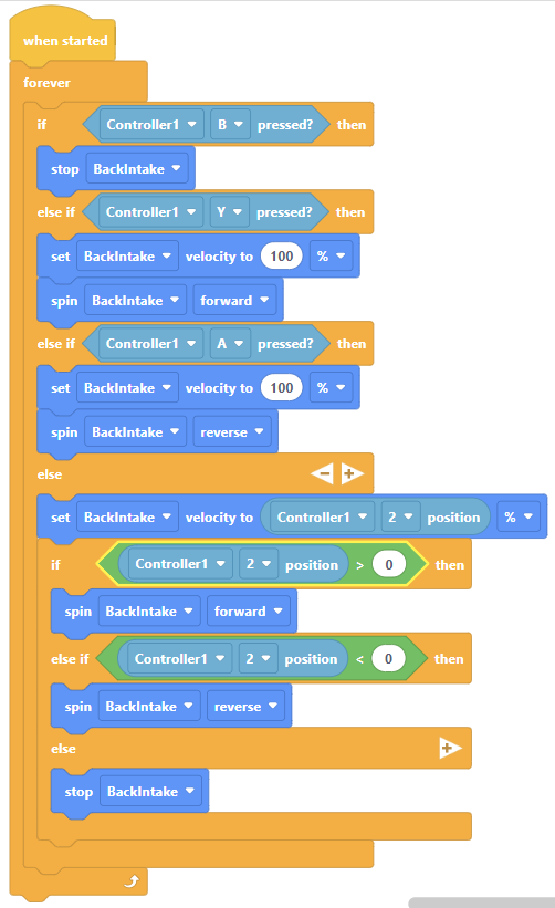 Controls Coding Help - VEXcode V5 Tech Support - VEX Forum