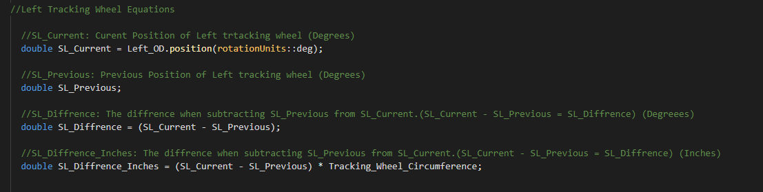 Odometry Refresh - VEXcode Pro V5 Text Tech Support - VEX Forum