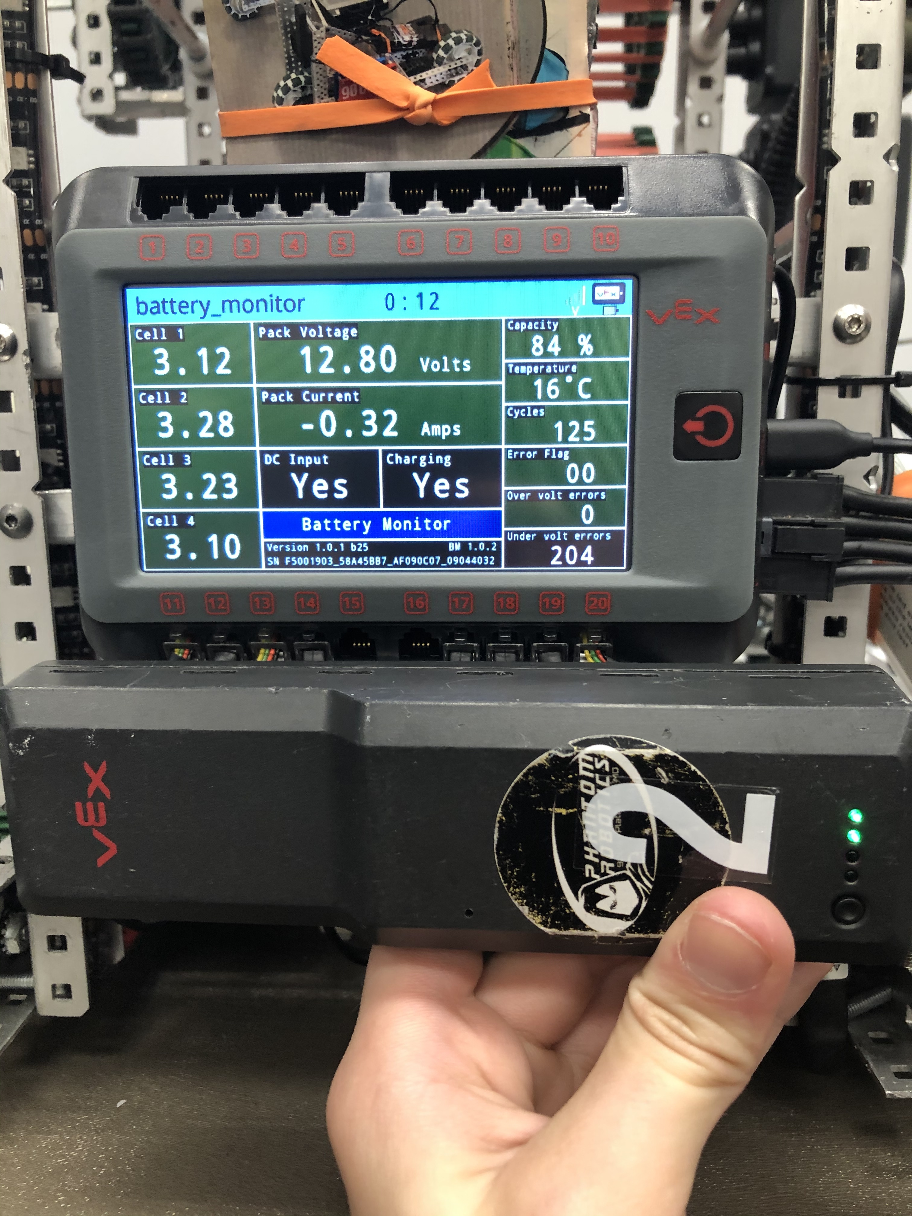 Battery Full and Dying - Page 2 - VEX V5 General Discussion - VEX Forum