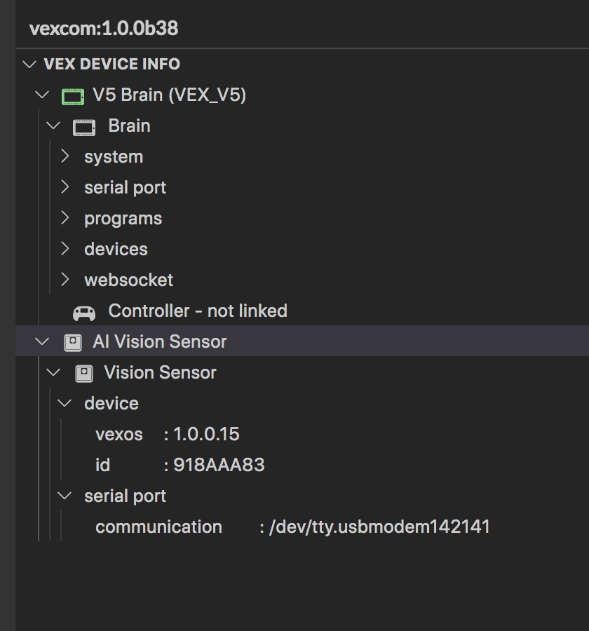 AI Vision on Visual Studio Code - VEXcode V5 Tech Support - VEX Forum