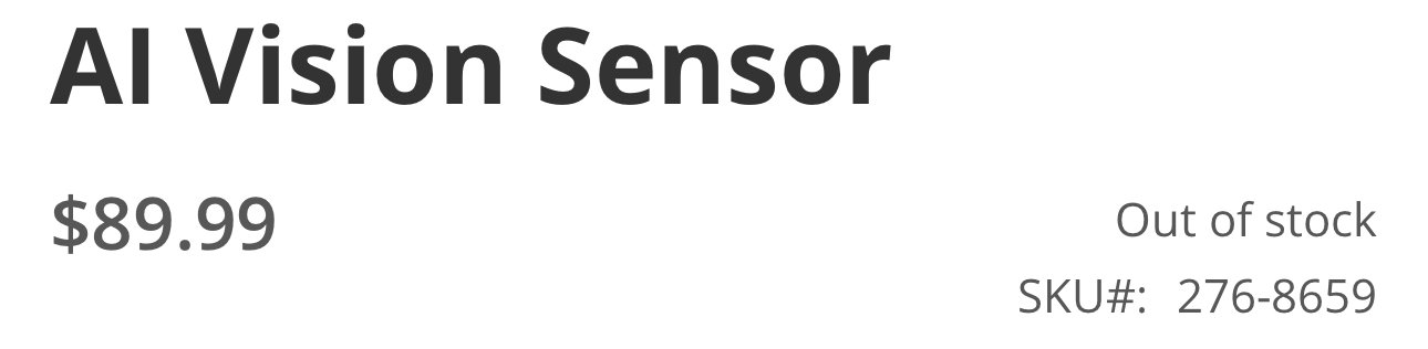 New Products - March 2024 (AI Vision Sensor) - Page 3 - VEX News - VEX ...