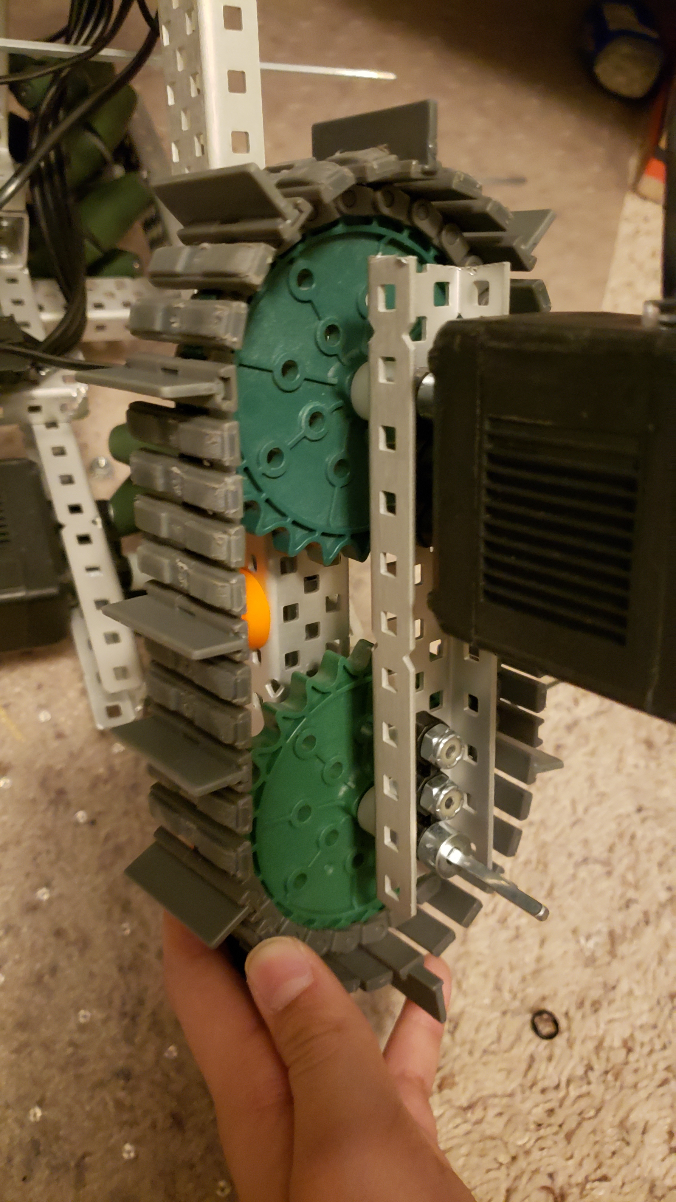 Intakes on hinges moving around - VRC > Tower Takeover (19/20) - VEX Forum