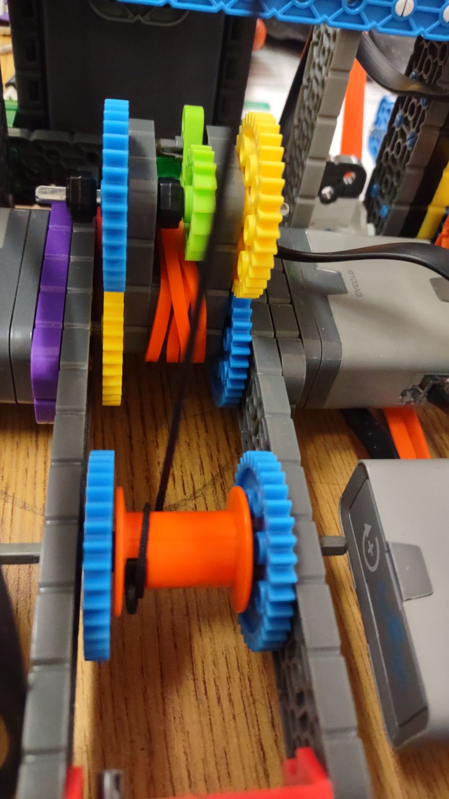 Hero Bot Swish catapult gear not popping up to launch the ball ...