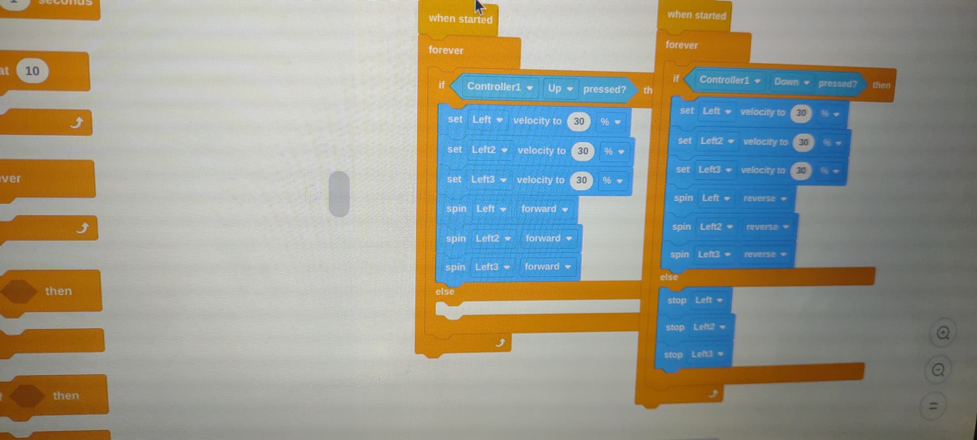 How to use buttons to drive robot - VEX V5 Technical Support - VEX Forum