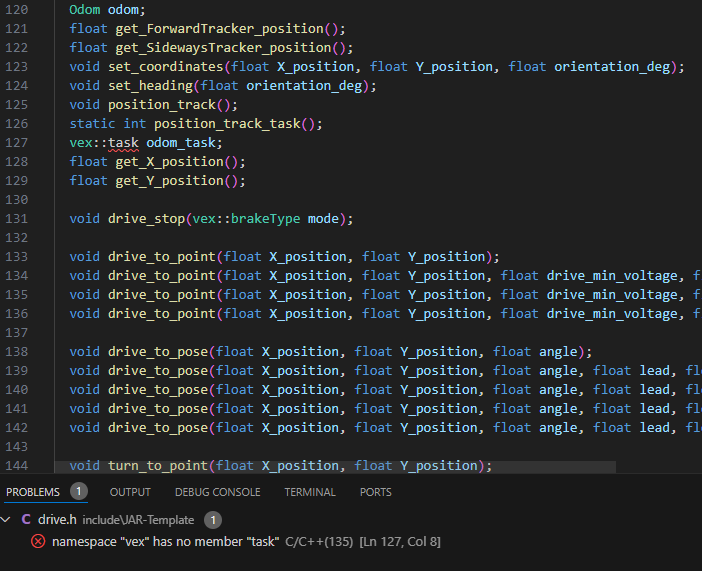 JAR Template Extraction Issues: - VEXcode V5 Tech Support - VEX Forum