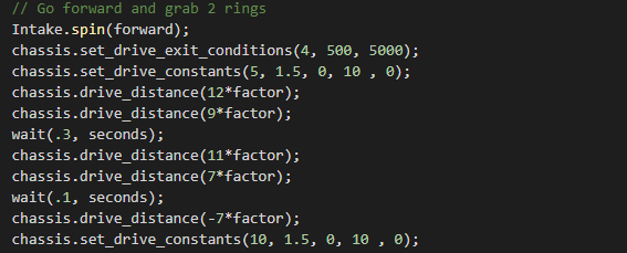 Jar Template autonomous driving issue - Programming Support - VEX Forum