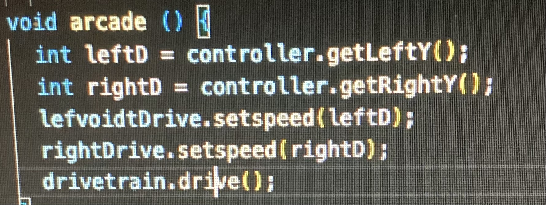 6 motor drive arcade drive - Programming Support - VEX Forum