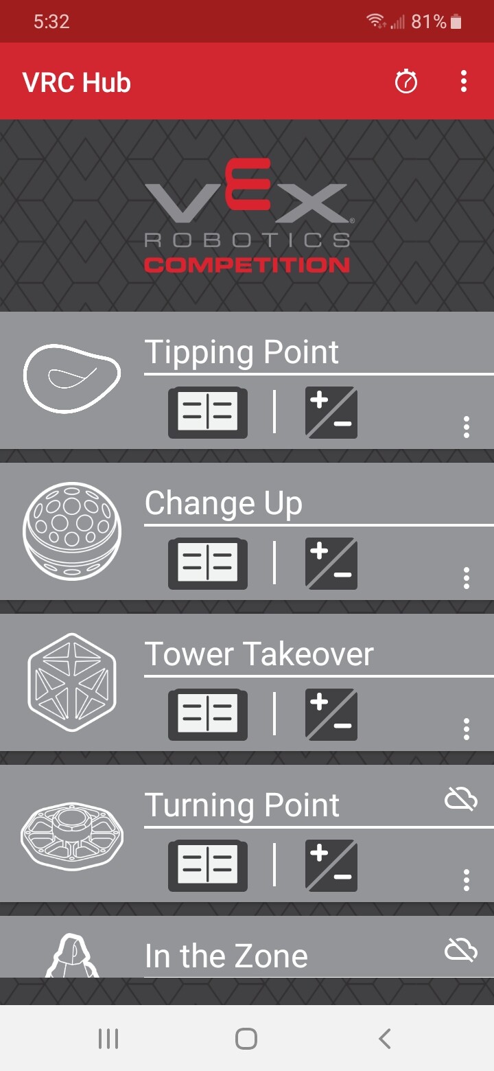 2021 - 2022 VEX Robotics Competition - Tipping Point - VRC > Tipping ...