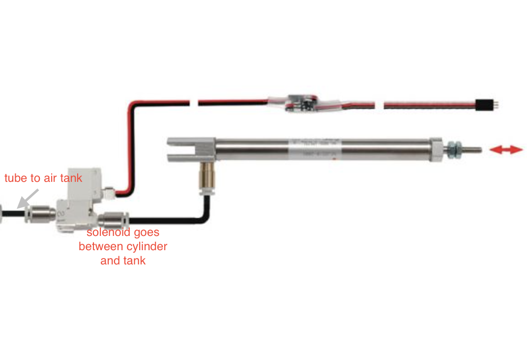 Single acting pneumatic claw/clamp - VRC - VEX Forum