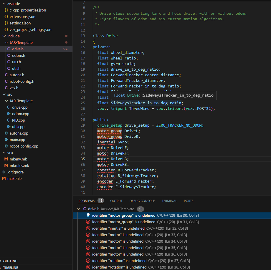JAR Template Extraction Issues: - VEXcode V5 Tech Support - VEX Forum