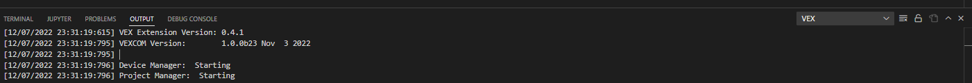 Error In Vscode When Downloading Vex Robotics Extension Programming